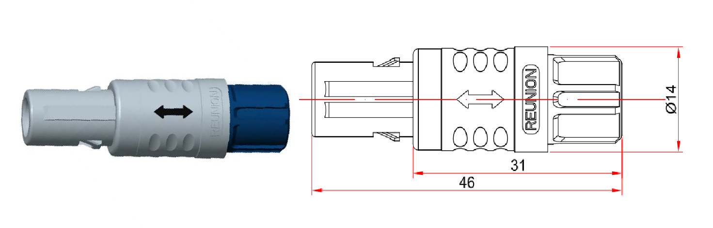 P series plastic medical monitor connector - Buy Product on Medical ...