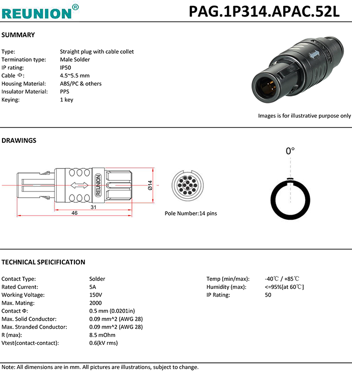 Push Pull Quick Lock Plastic Power Connector Wire Connectors with O ...