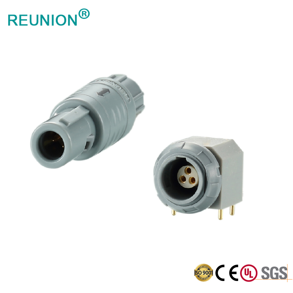Self-locking Push Pull Circular Couplers, P Series Plastic Connector ...